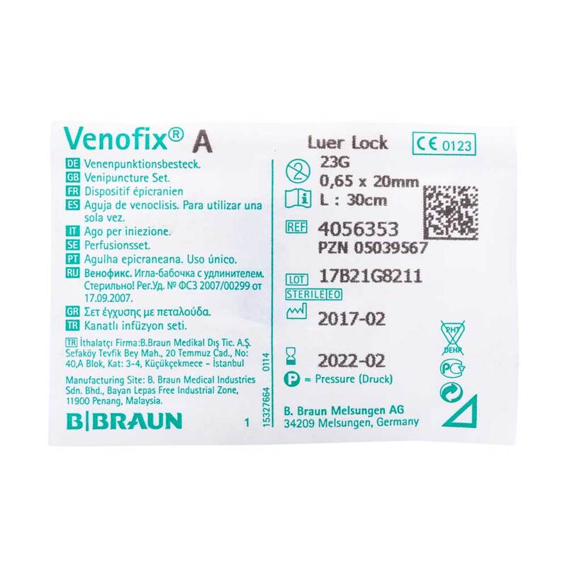 Venofix A 23 G 0,65 mm blau 1 St online bei Pharmeo kaufen