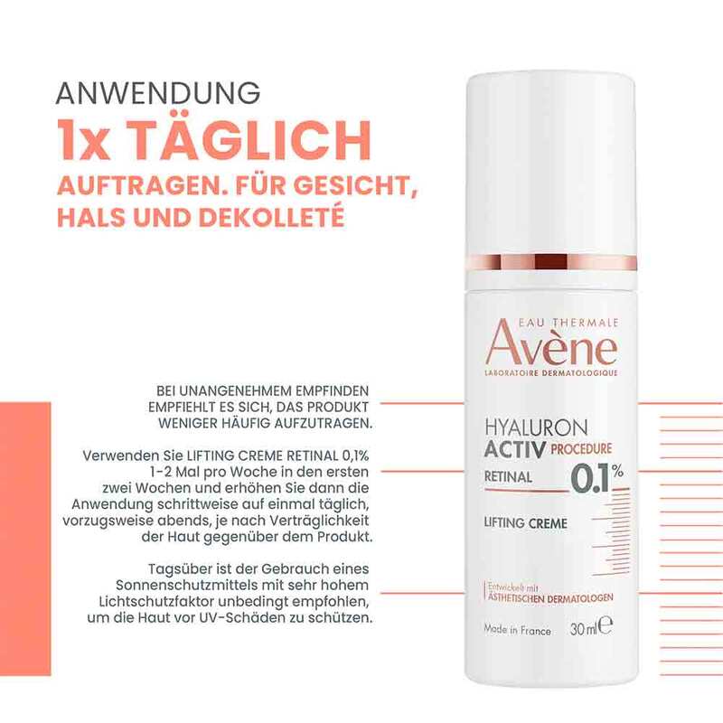 Avene Hyaluron Activ Procedure Retinal Creme 30 ml online bei Pharmeo ...