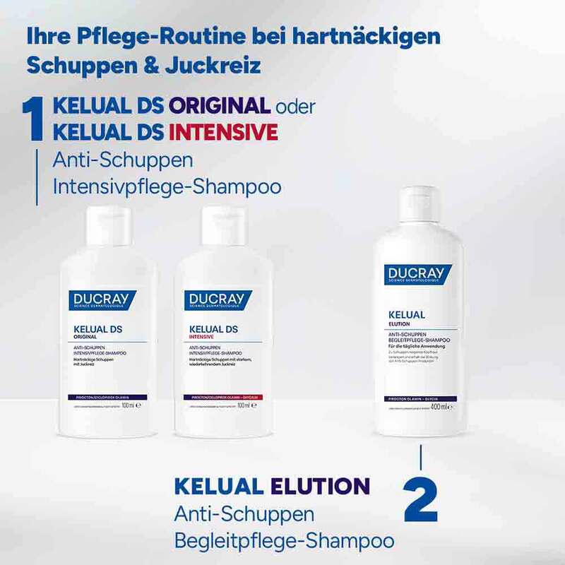 Ducray Kelual Elution Begleitpflege-Shampoo 400 ml online bei Pharmeo ...